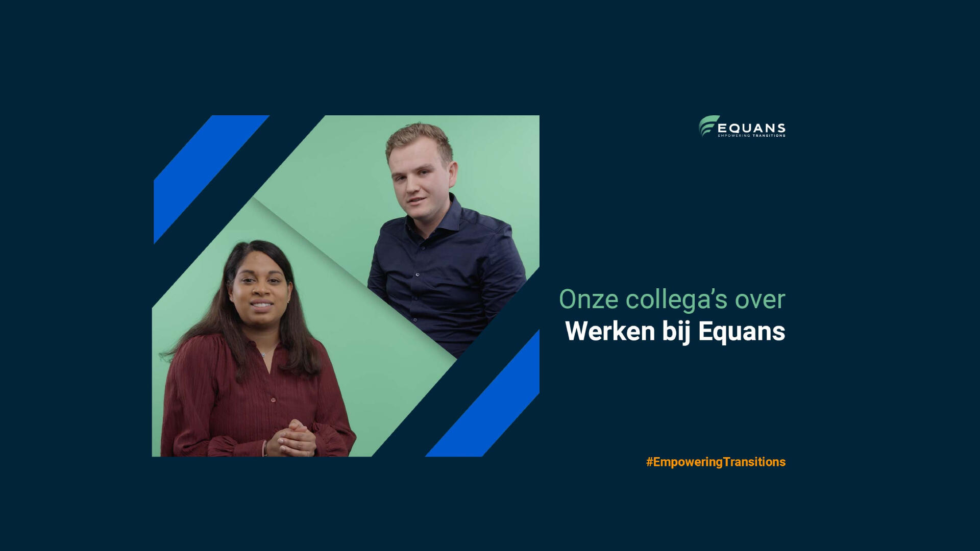 Videodialogen: Archena en Thymen over werken bij Equans | Equans